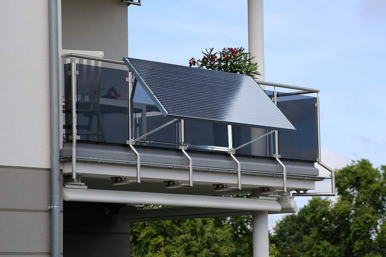 Balkon Solaranlage - KAWO SUN AG
